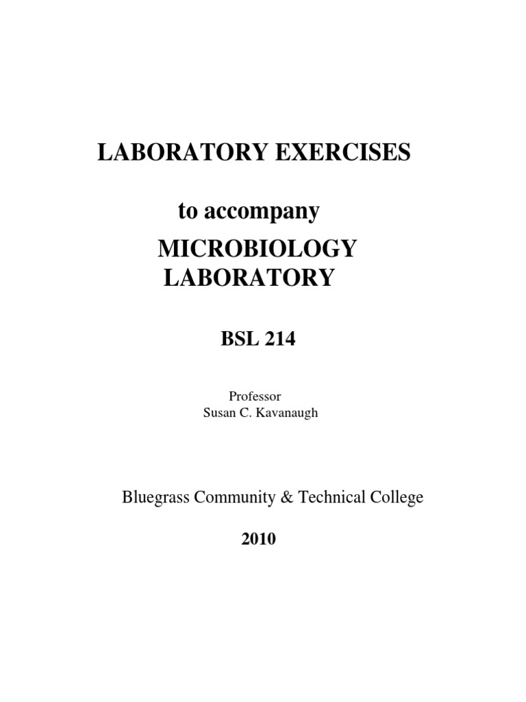 Lab Exercises Intro To Microbiology | PDF | Growth Medium | Staining