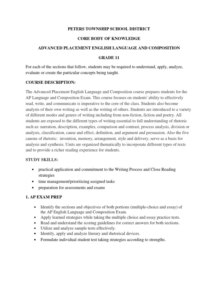 CBK Ap Language | PDF | Rhetoric | Test (Assessment)