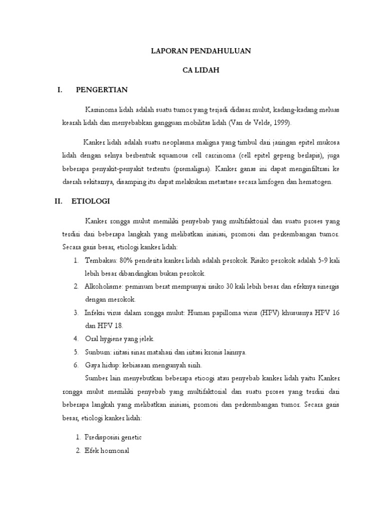 LP Ca Lidah | PDF