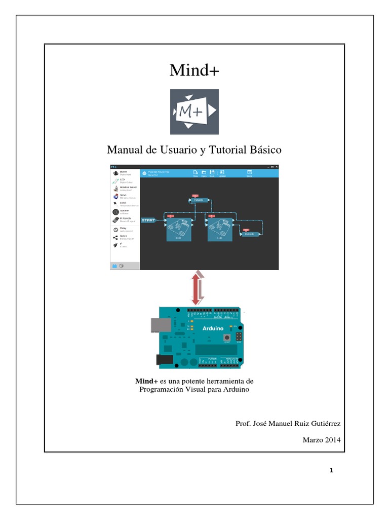 Manual Mind+ | PDF | Arduino | Entorno de desarrollo integrado