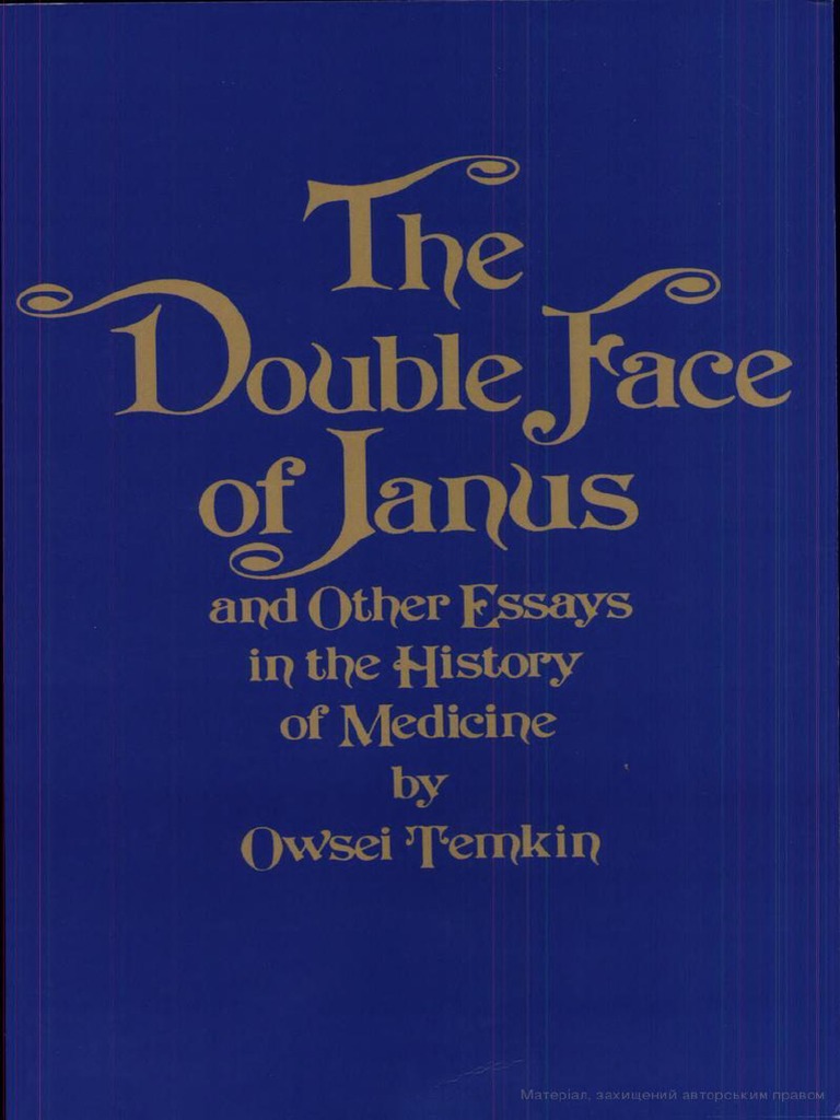 The Double Face of Janus and Other Essays in The History of Medicine | PDF