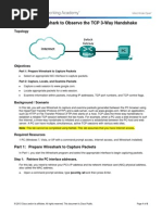 9.2.6 Lab - Using Wireshark To Observe The TCP 3-Way Handshake | PDF | Transmission Control ...