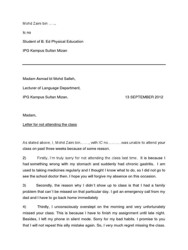 MC Letter | PDF | Wellness