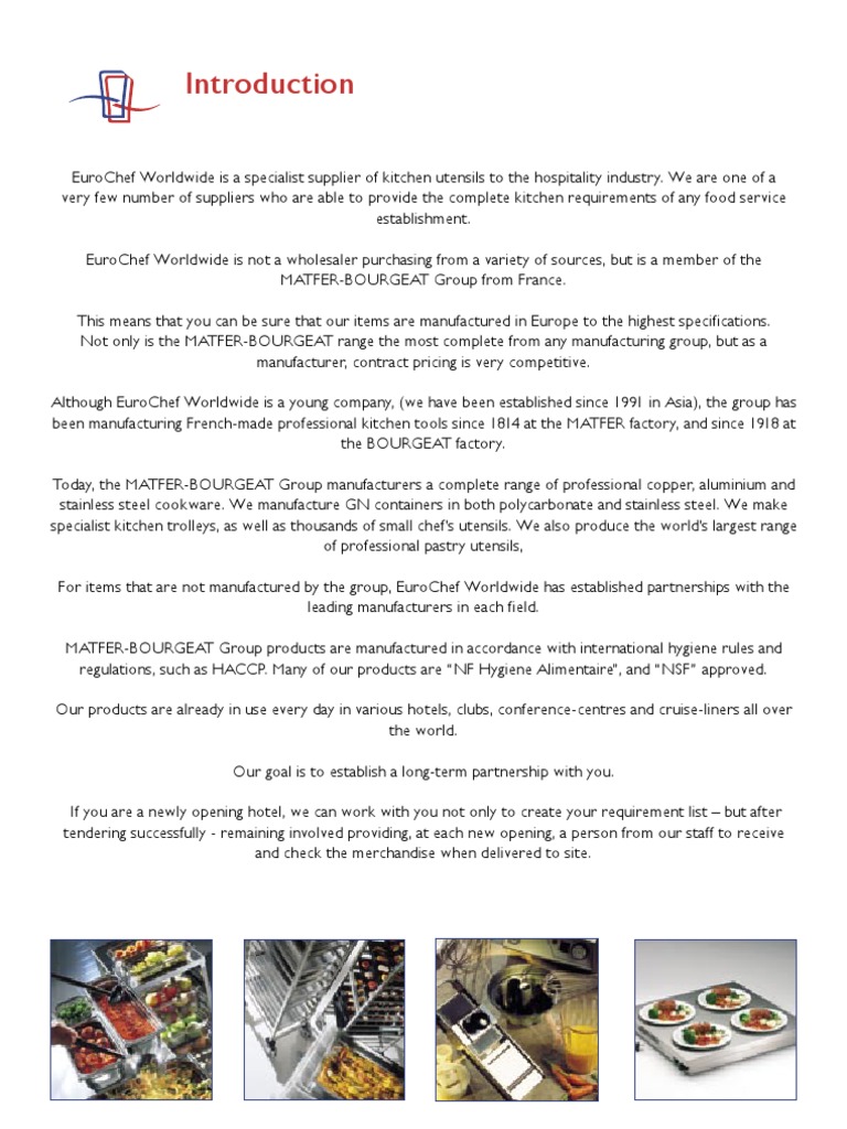 Eurochef | PDF | Cookware And Bakeware | Frying Pan