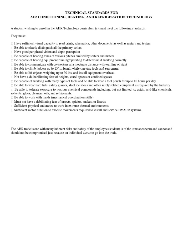 Technical Standards for Trade Programs | PDF | Geographic Information ...