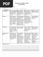 CXC Visual Arts Journal Structure | PDF