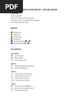 KOF '94 Move List and Character Guide | PDF | Video Game Franchises ...