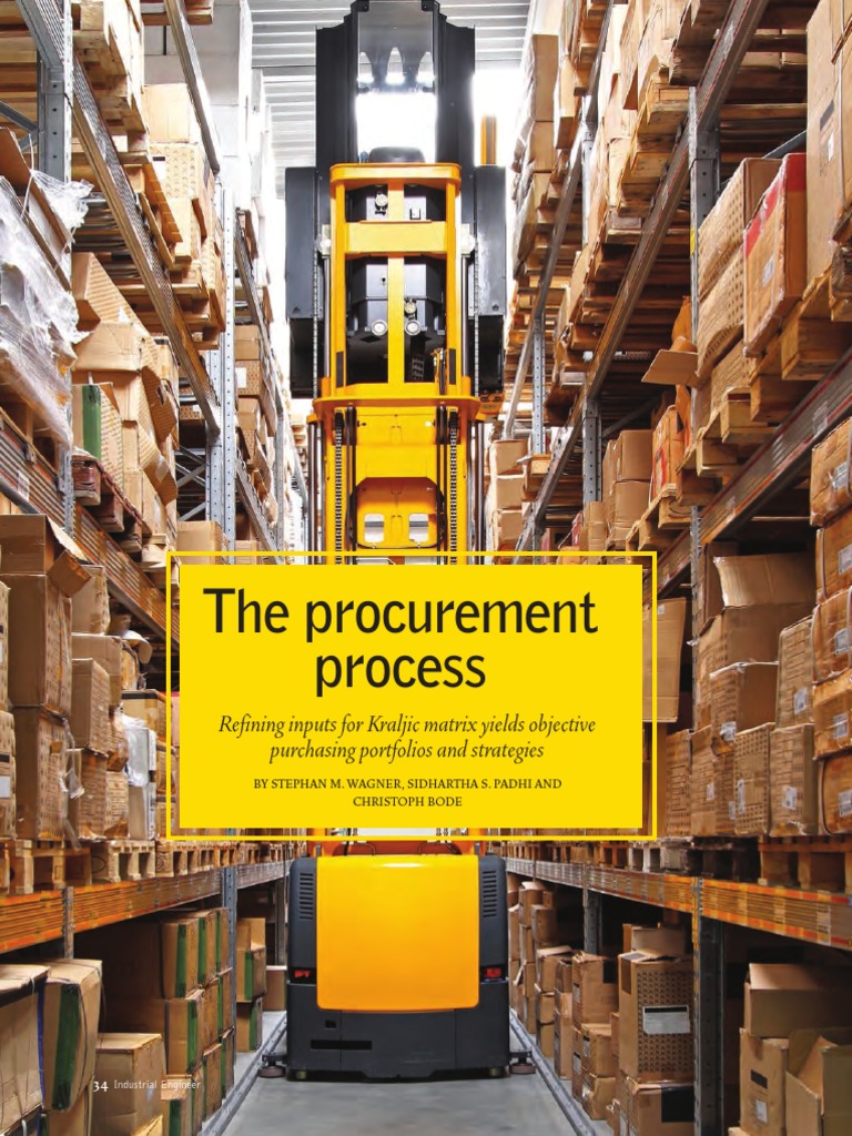 The Procurement Process PDF | PDF | Supply Chain | Procurement