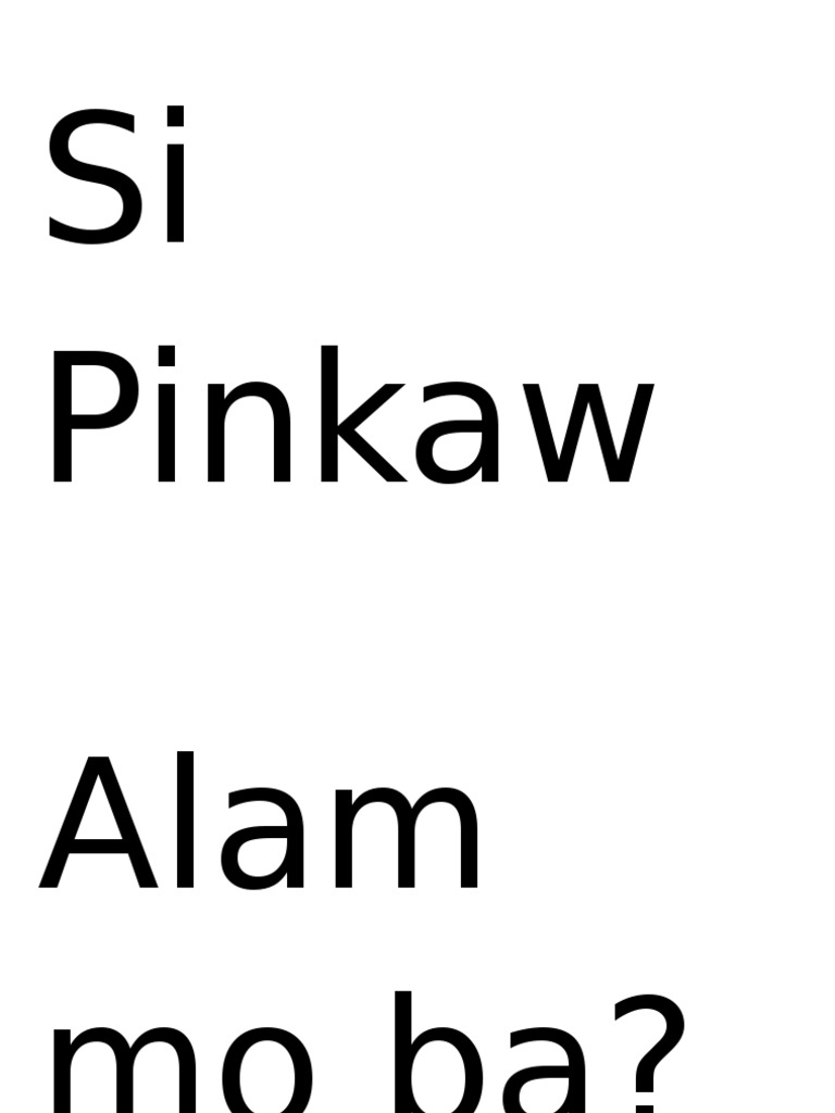 Si Pinkaw | PDF