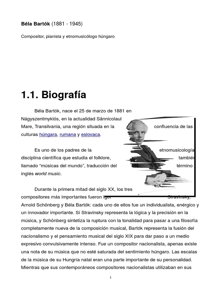 Bartok v1 | PDF