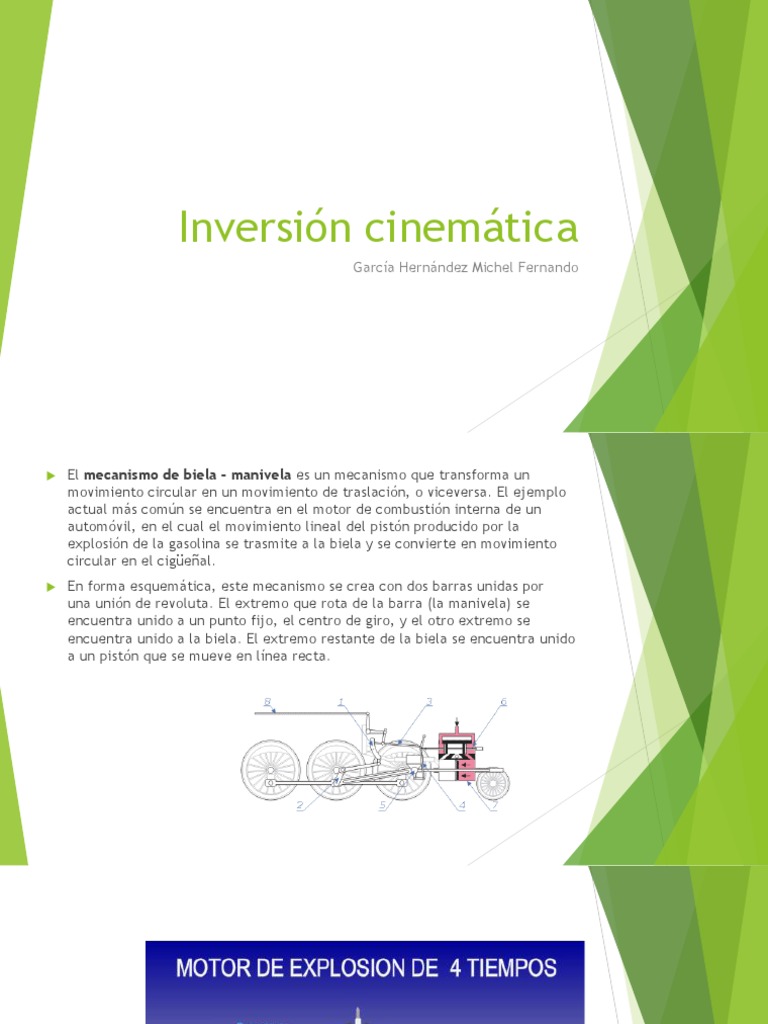 Inversión Cinemática | PDF | Cinemática | Movimiento (física)