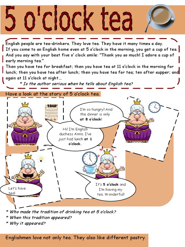 5 O'clock Tea | PDF