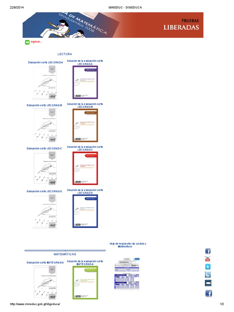 Mineduc - Digeduca | PDF