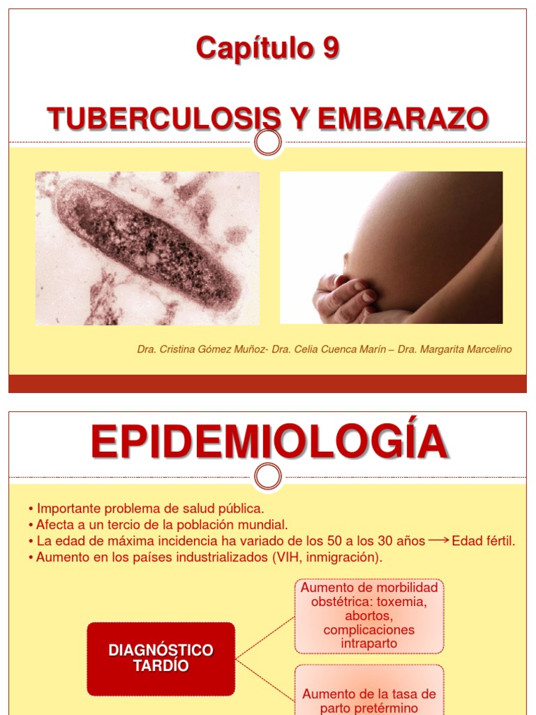 Capitulo 9. Tuberculosis y Embarazo | PDF | Tuberculosis | Enfermedades ...