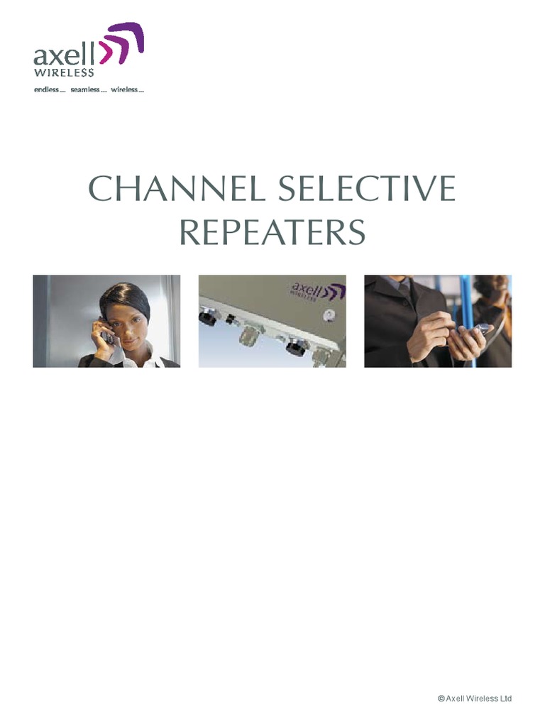 Channel Selective Repeaters Manual, Rev B-1 (GSM+UMTS) | PDF | Base ...