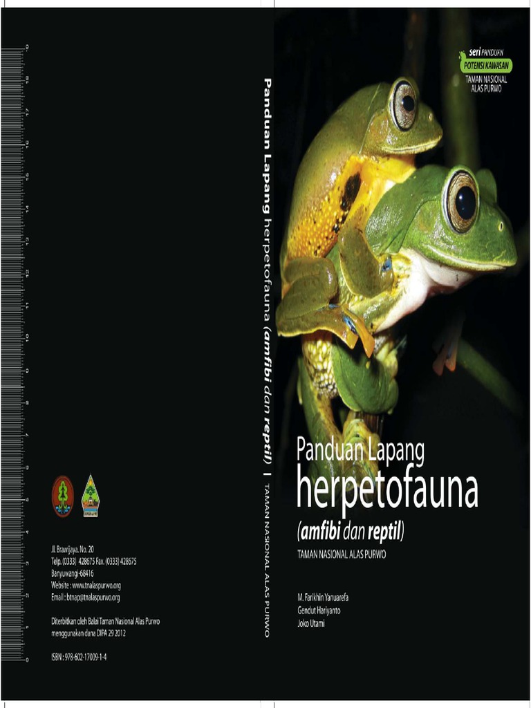 Buku Panduan Lapang Herpetofauna TNAP | PDF