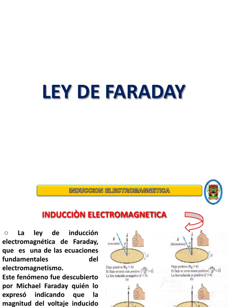 Leyes de Faraday | PDF | Inductor | Campo magnético