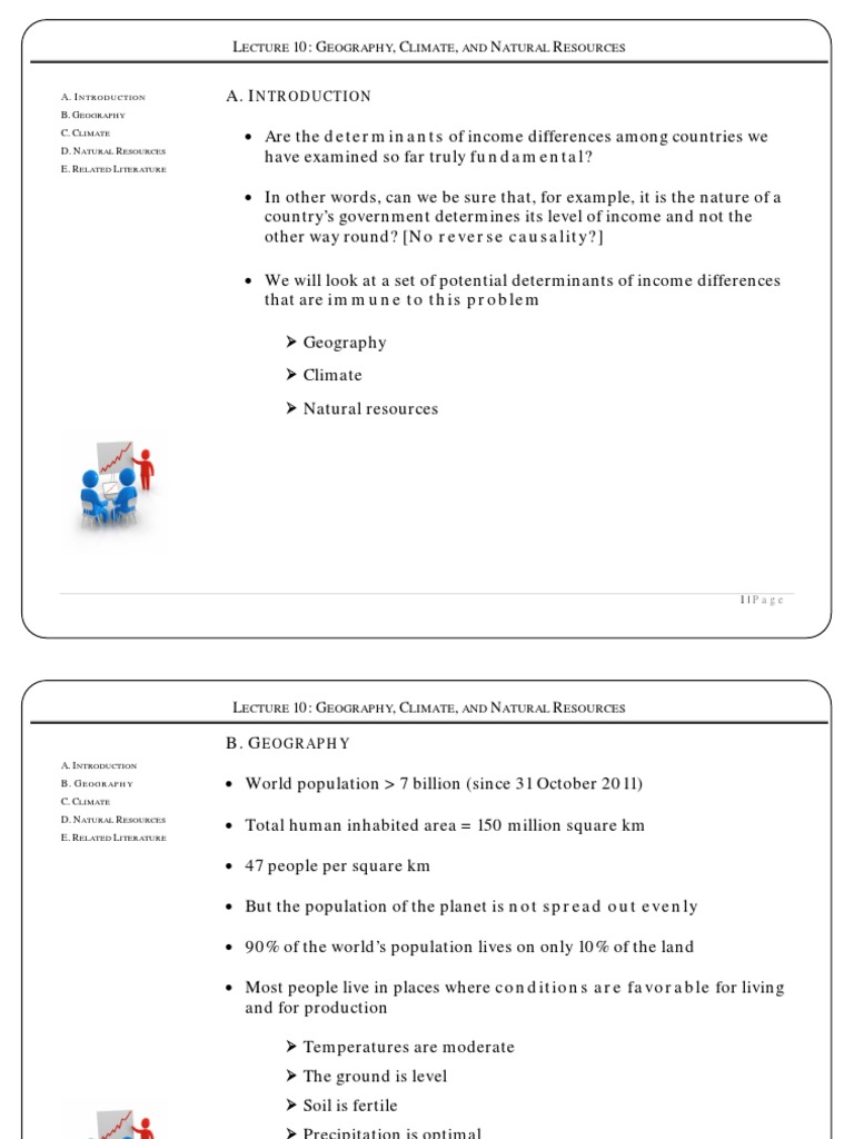 Geography, Climate, and Natural Resources | PDF | Climate | Economic Growth