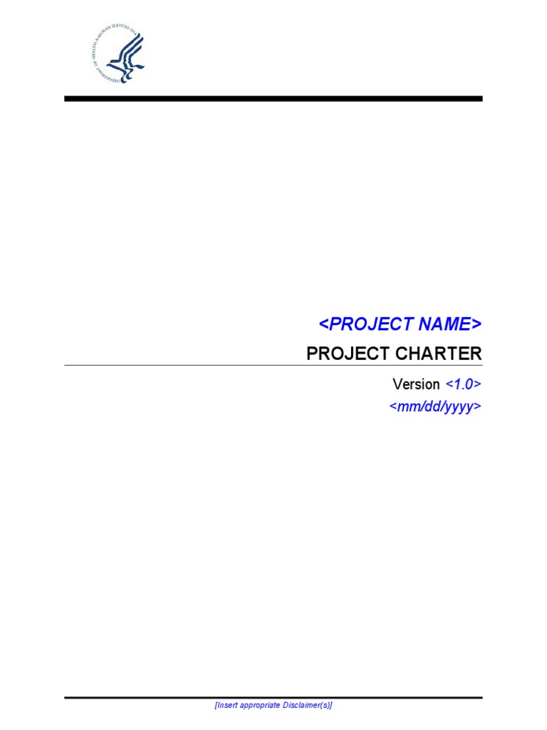 Eplc Project Charter Template | PDF | Production And Manufacturing ...