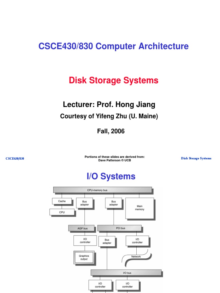 Disk Storage Systems | PDF | Disk Storage | Hard Disk Drive