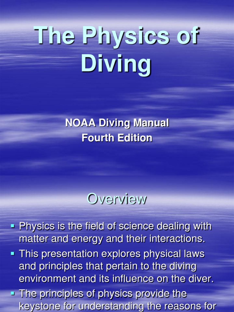 Diving Physics | PDF