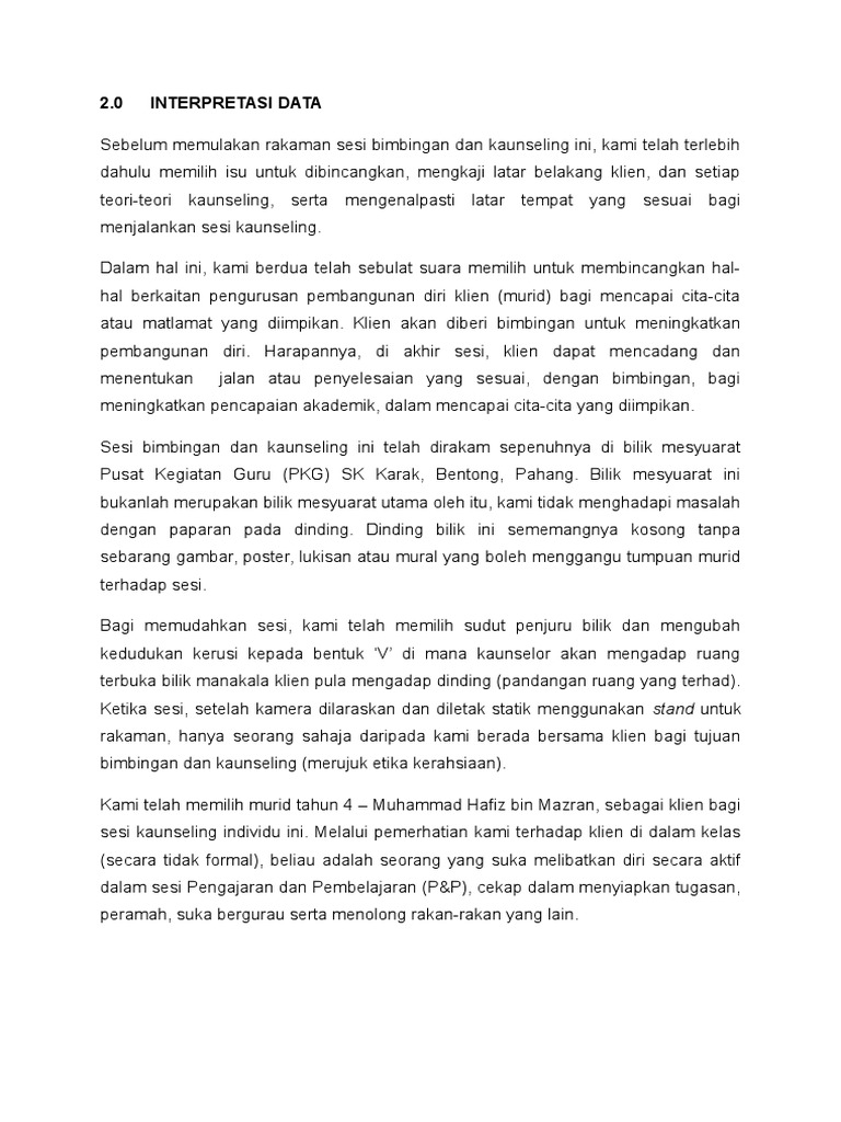 Interpretasi Data | PDF