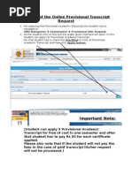 PUP Online Document Request Guide | PDF