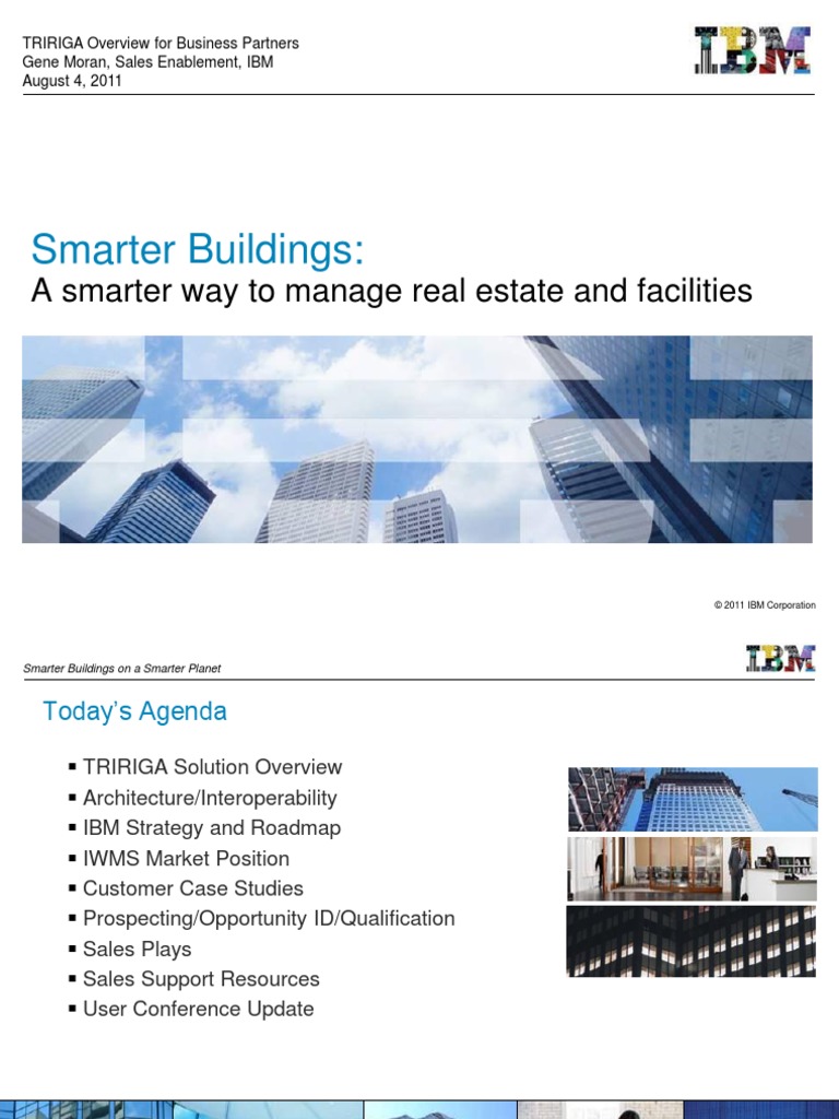 TRIRIGA Overview For BPs Think | PDF | Data Center | Strategic Management
