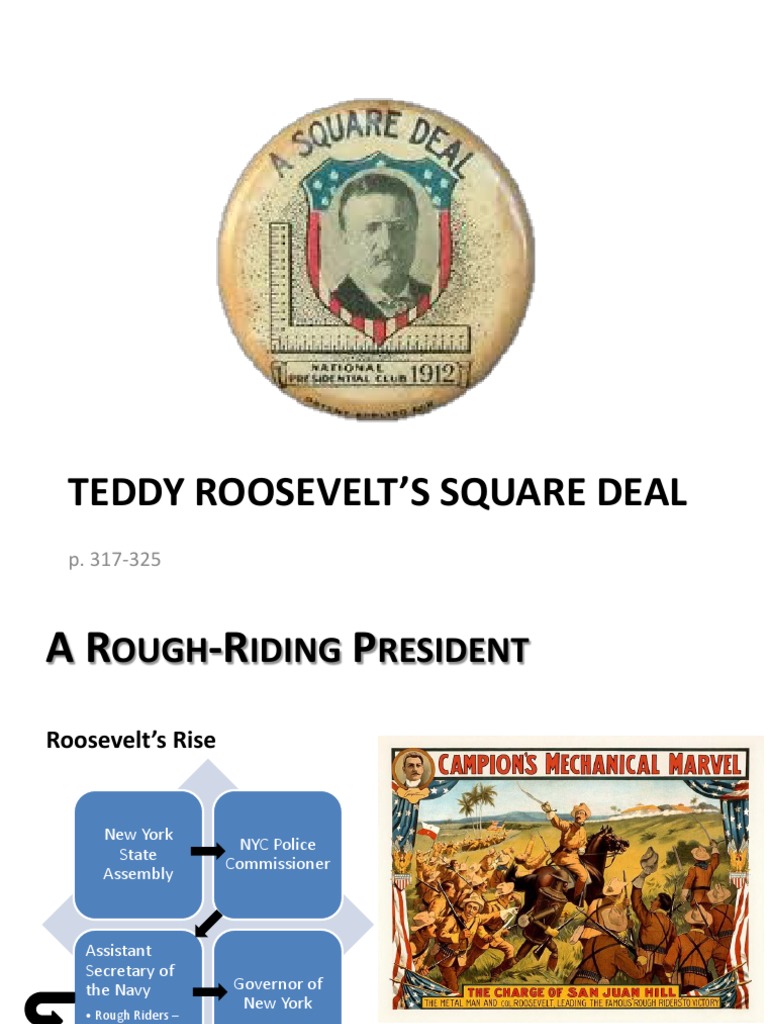 03 9-3 Teddy Roosevelts Square Deal | PDF | Travel