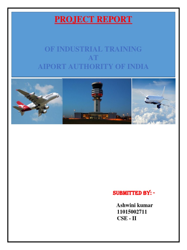 Airports Authority of India Final Report | PDF | Air Traffic Control ...