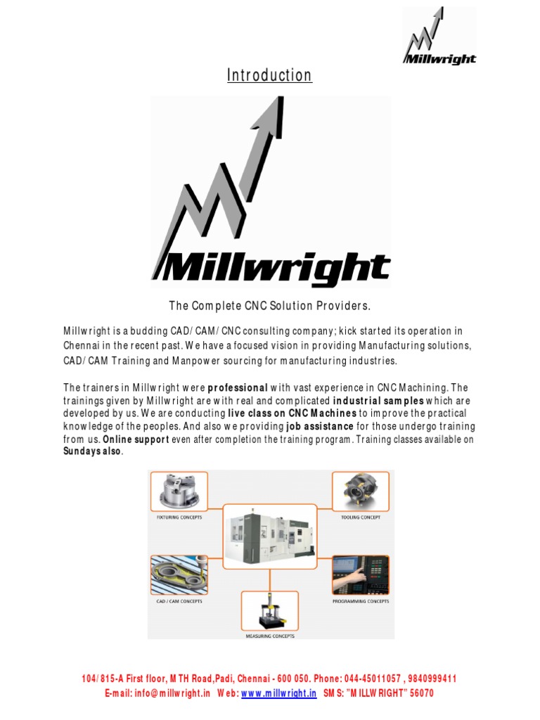 The Complete CNC Solution Providers.: Online Support Even After ...