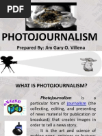 Photojournalism Lecture | PDF | Composition (Visual Arts) | Imaging