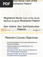 Physical Restraint Monitoring Form | PDF | Health Care | Medicine