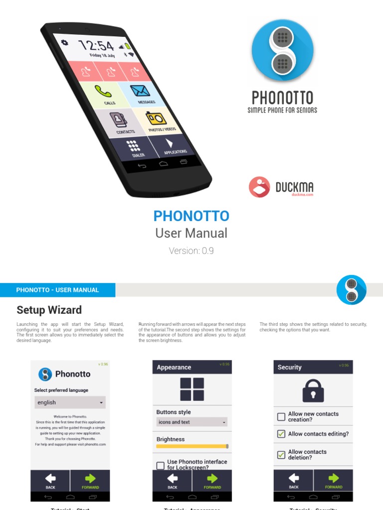 Phonotto User Manual | PDF | Computer Keyboard | Icon (Computing)