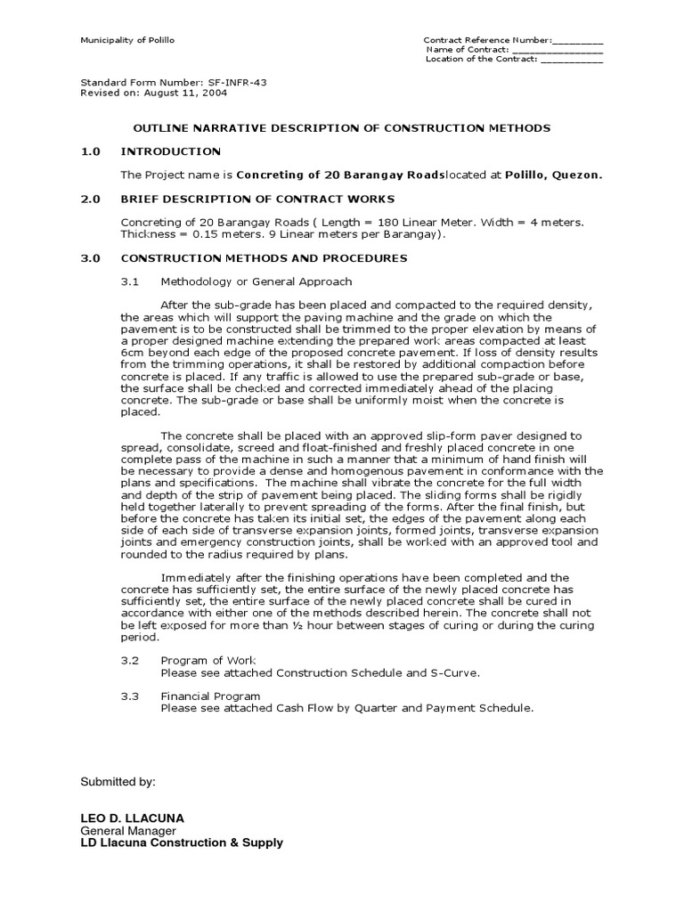 outline-narrative-description-of-construction-methods-1-0-standard