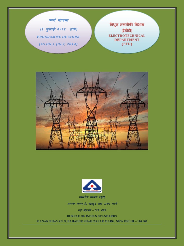 List of Is Standards | PDF | Electric Power System | Insulator ...