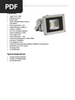 Metalux SWLED Data Sheet | PDF | Lighting | Internet Of Things