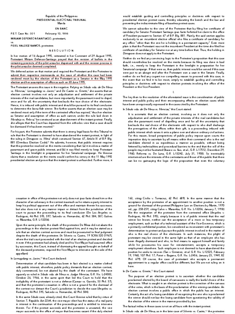 Powers of Congress (2nd Set) - Cases | PDF | Sovereignty | Mootness