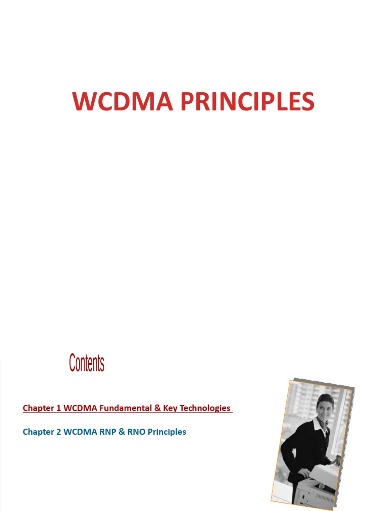 WCDMA Principles | PDF | Modulation | Communication