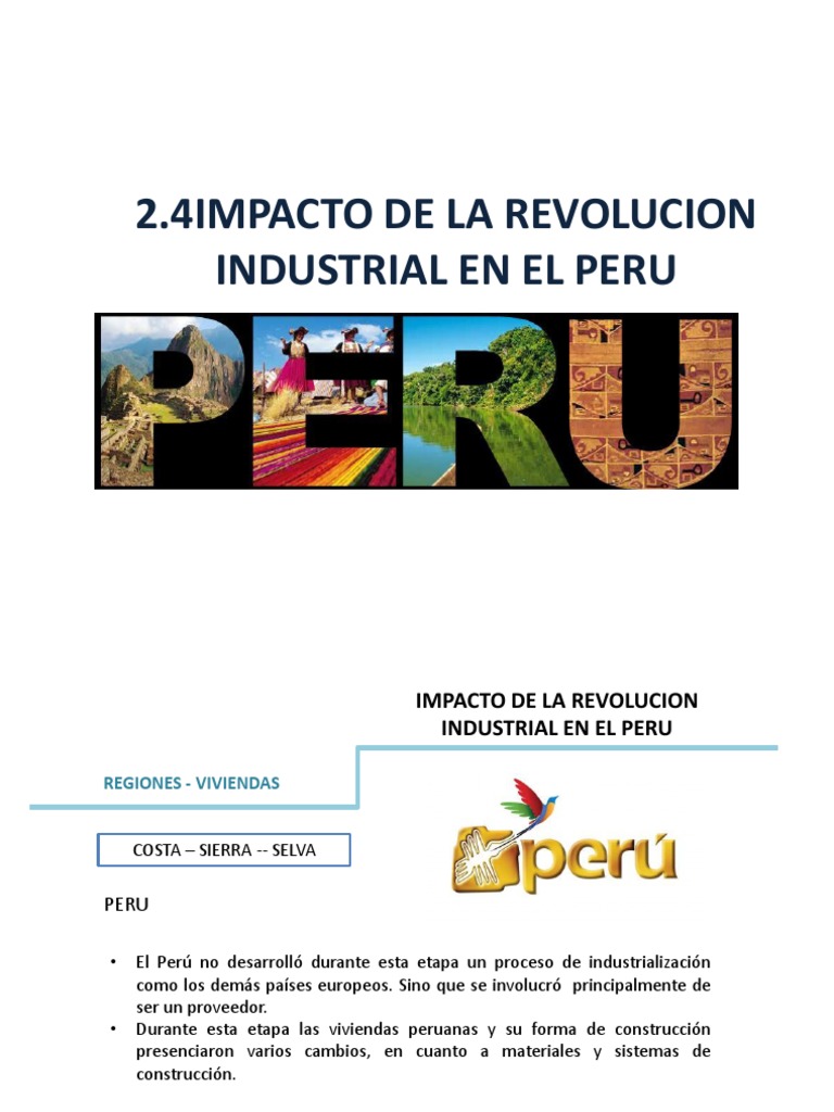 Revolucion Industrial en Peru | Perú | Lima