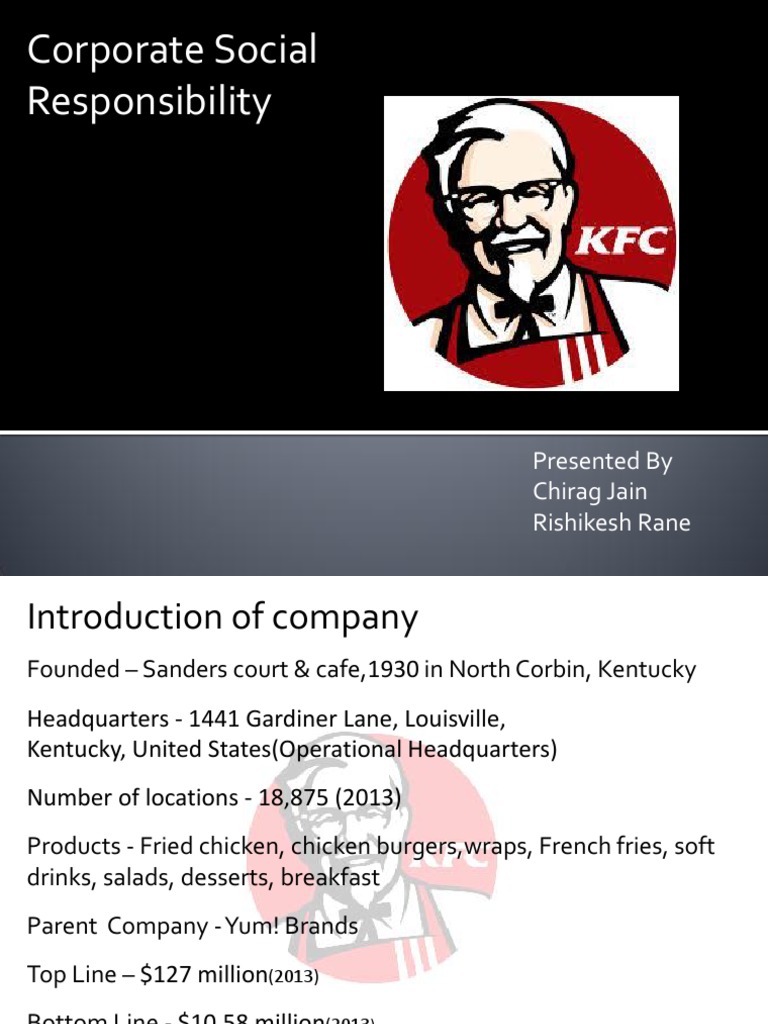 KFC 1 | PDF | Leadership In Energy And Environmental Design | Supply Chain