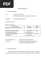 Sample of a Project Proposal - Water System Project | Drinking Water ...