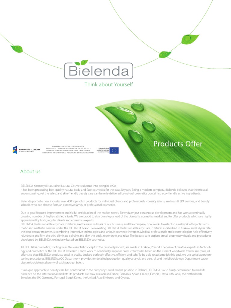 Bielenda Catalogue EN PDF | PDF | Cosmetics | Skin