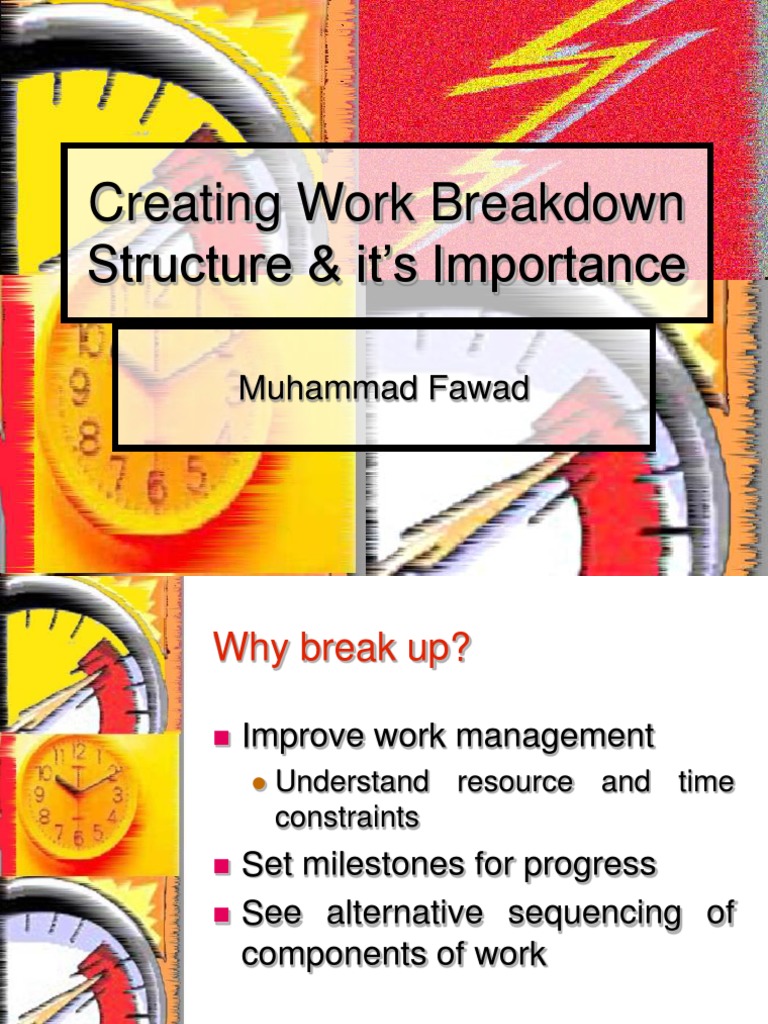 Creating Work Breakdown Structure & It's Importance | PDF | Project ...