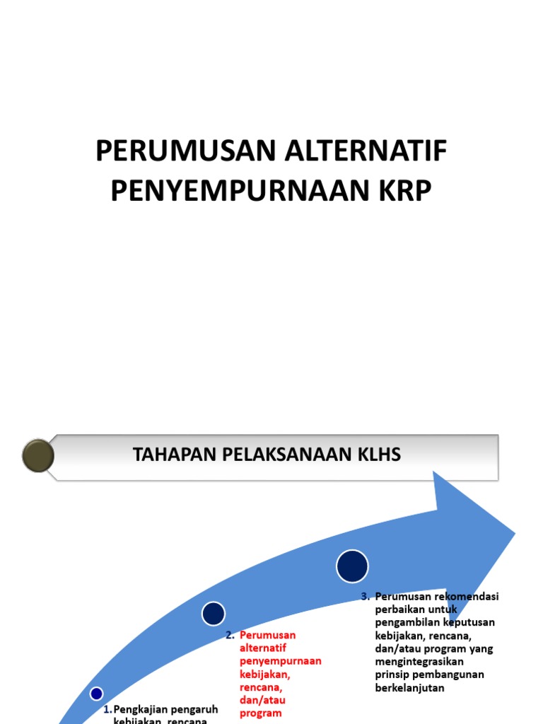 Modul 6 Perumusan Alternatif Penyempurnaan KRP | PDF | Bisnis | Sains & Matematika