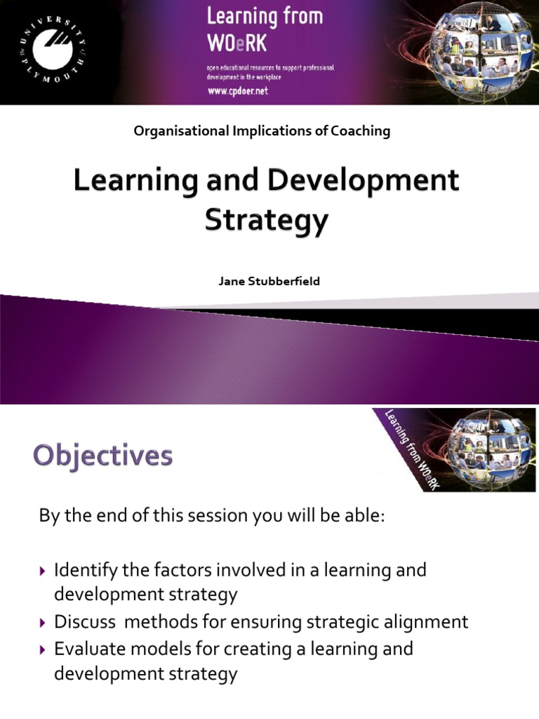 01 Learning and Development Strategy | Strategic Management | Swot Analysis