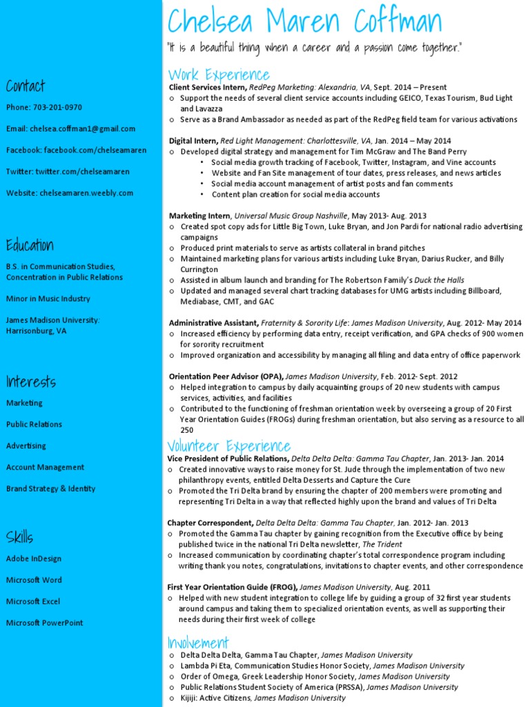 Chelsea Coffman | PDF | Science & Mathematics