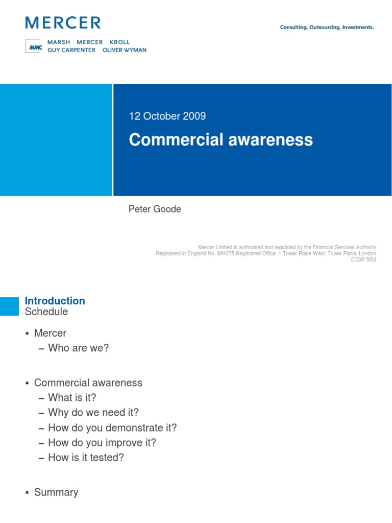 Mercer | PDF | International Monetary Fund | Employment
