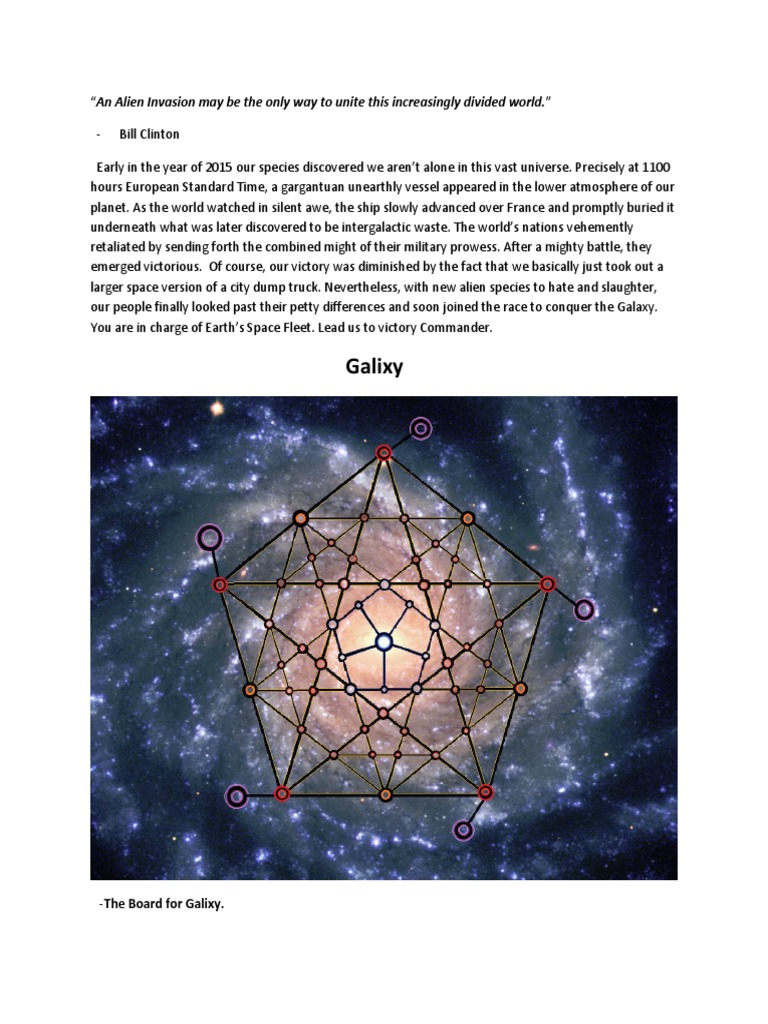 Galixy: - The Board For Galixy | PDF | Galaxy | Military Operations