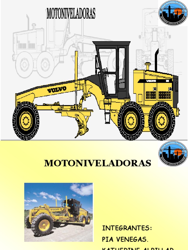 trabajo de MOTONIVELADORA .ppt | Eje | Transmisión (Mecánica)